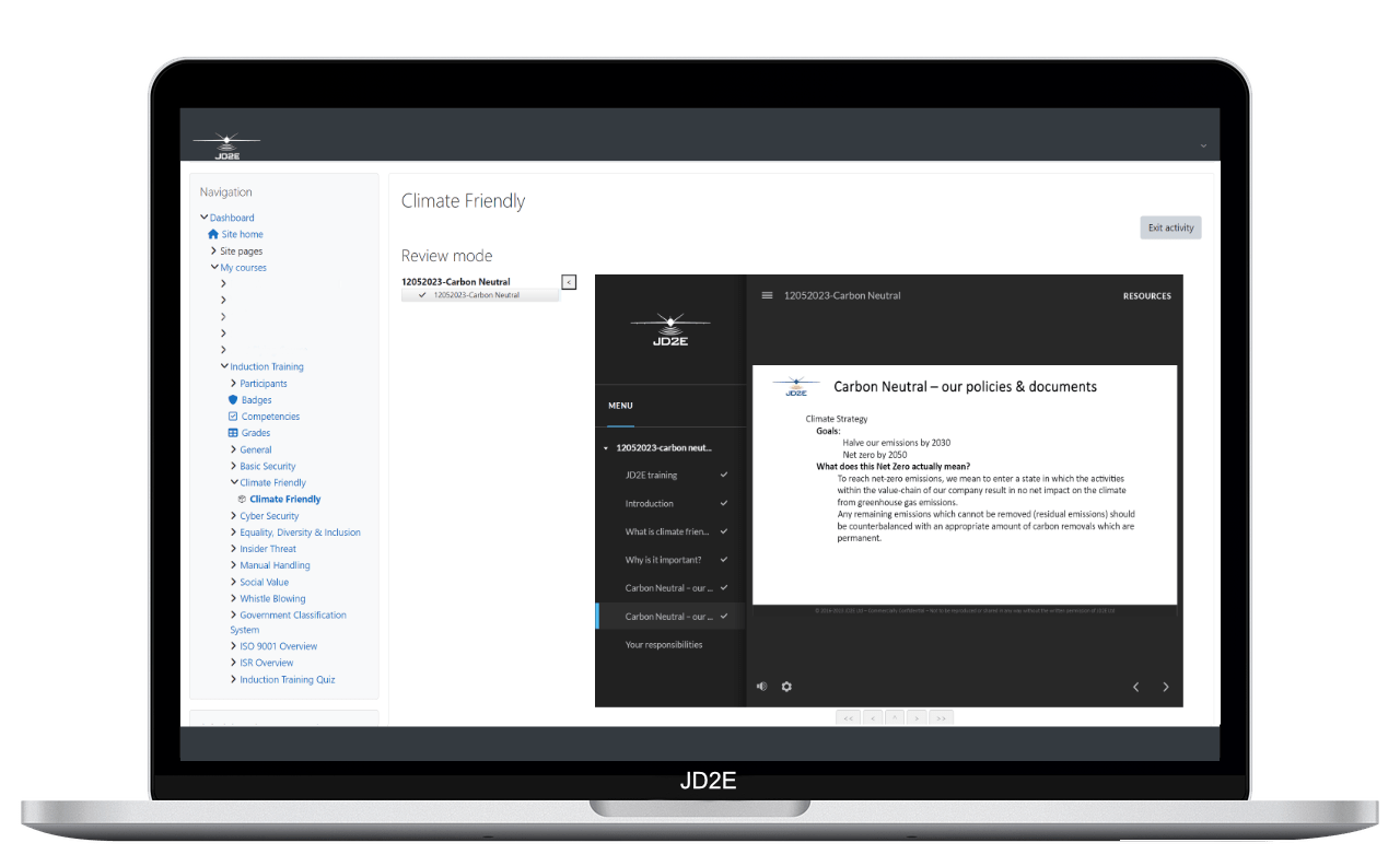 Specialist Training Services - JD2E Ltd